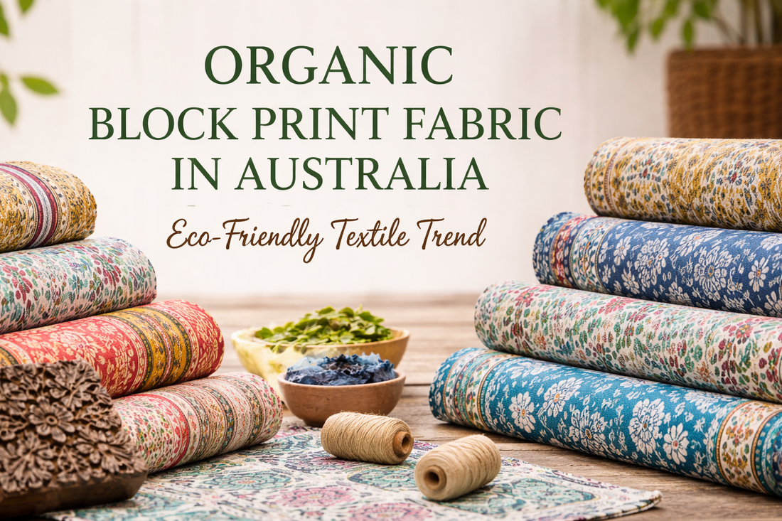 Organic Block Print Fabric in Australia | Eco-Friendly Textile Trend ...