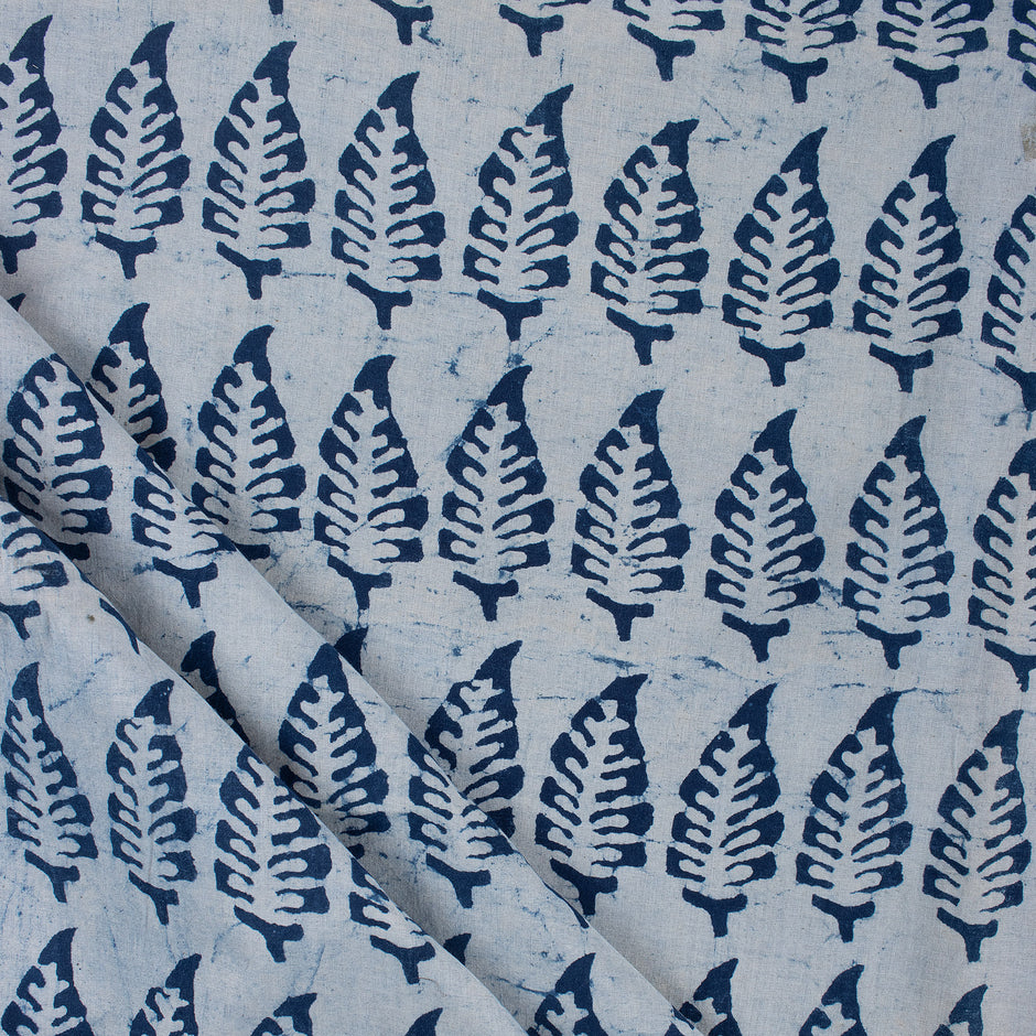 Indigo Fabric - Buy New Indigo Blue Print Material Fabric @Best Prices ...