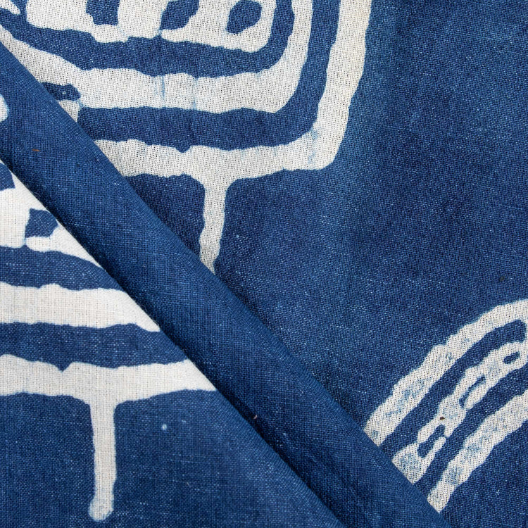 Indigo Fabric - Buy New Indigo Blue Print Material Fabric @Best Prices ...
